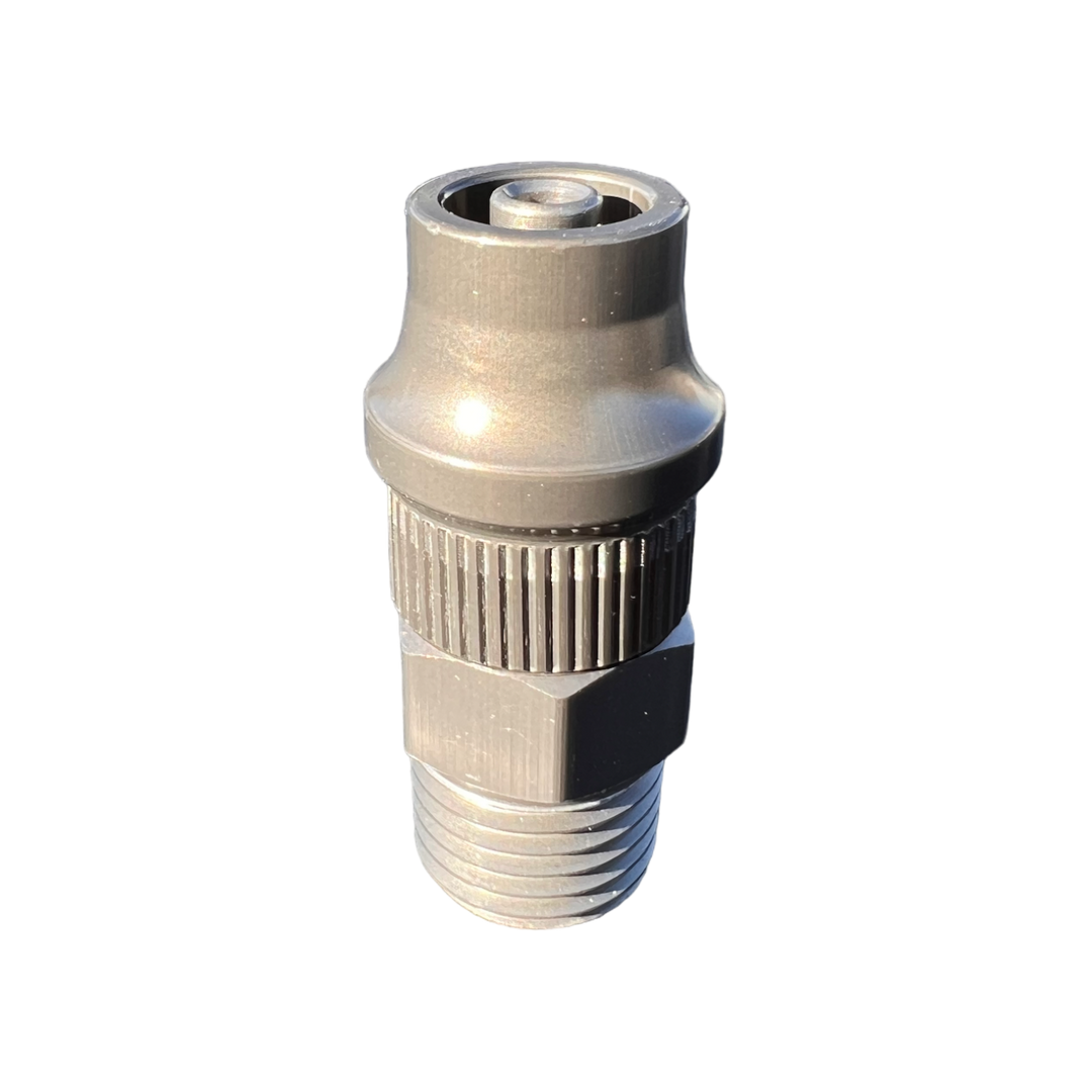 3/8" Braided Hose to 1/4" NPT Male w/ Cover Nut – Apex Performance Products
